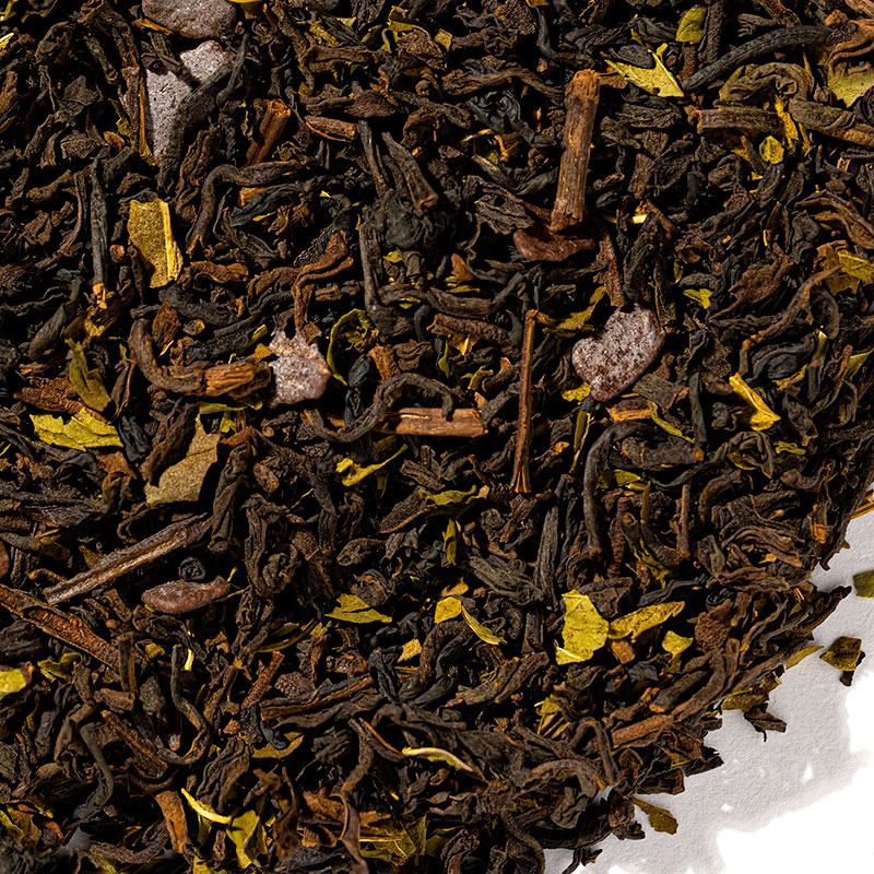 Decaffeinated Chocolate Mint Black Tea: The Tea Table